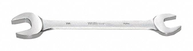WILLIAMS, Wrench,Open End,3/4 x 7/8",Satin Chrome - 58XK09|1731A - Grainger