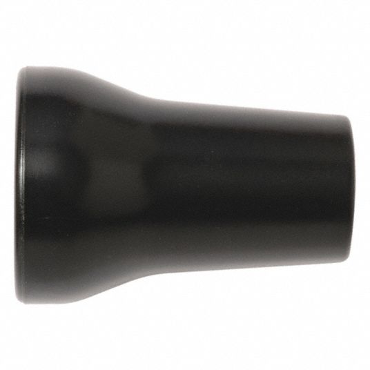 Round Nozzle,Black,5/8",PK50 - Grainger
