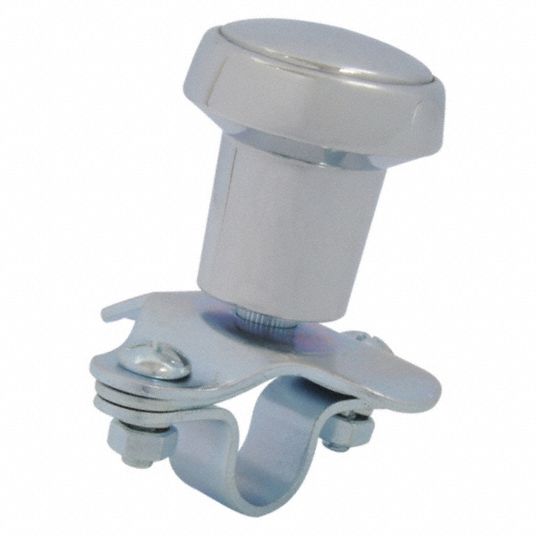 ROADPRO, Steering Wheel Spinner Knob, Chrome Steering Wheel Spinner ...