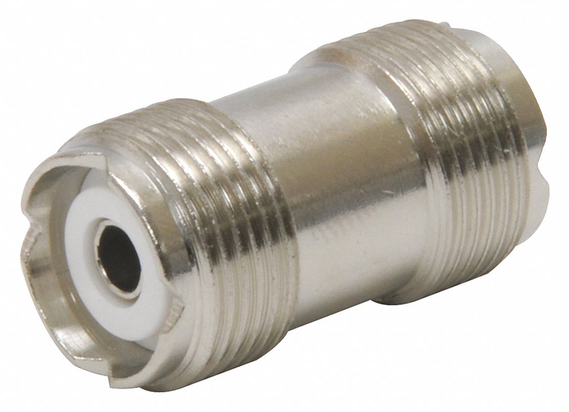 Coax Connector,Female to Female,SO-239 - Grainger