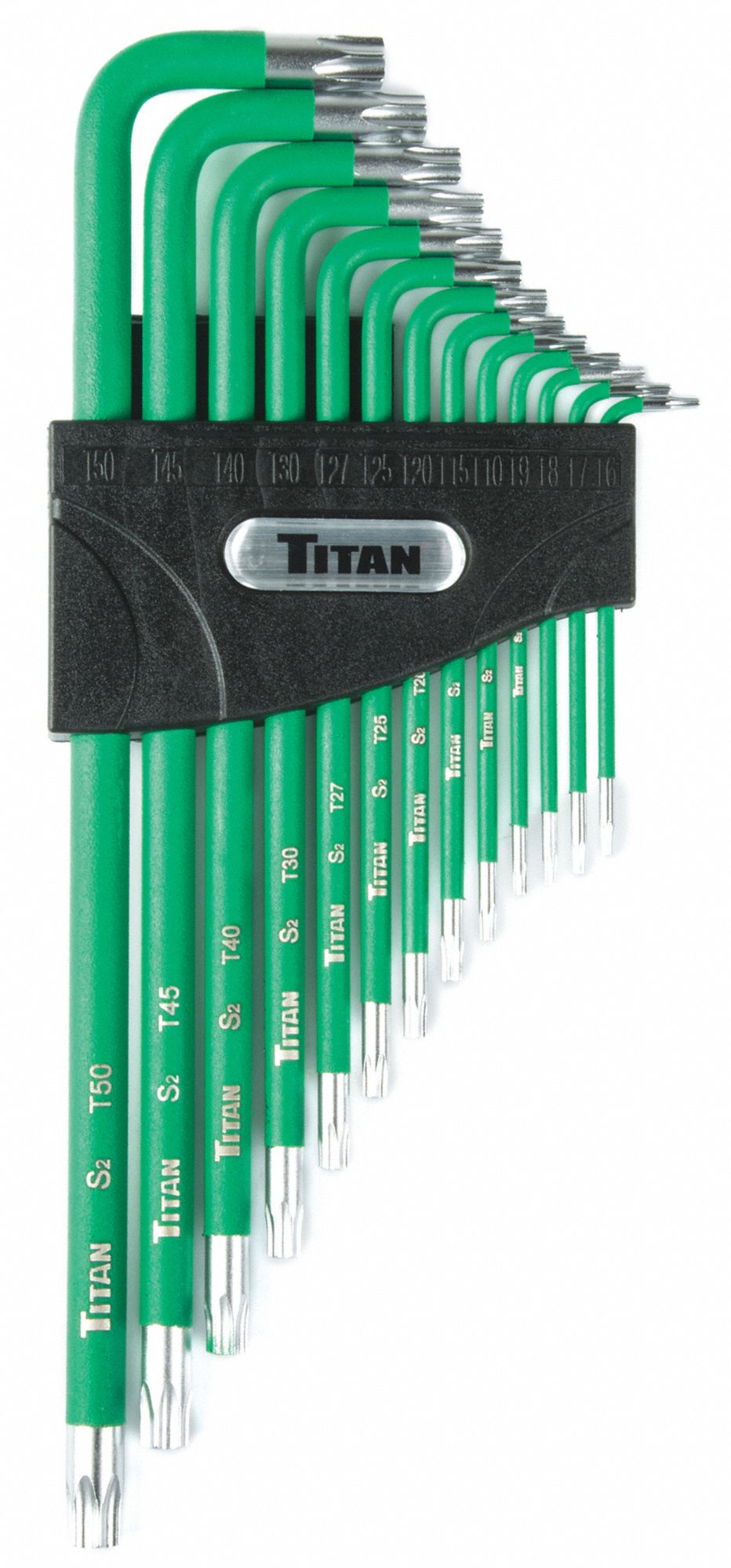 TITAN, Star Key Set,Tamper Resistant,13 pcs. - 58ZR98|12715 - Grainger