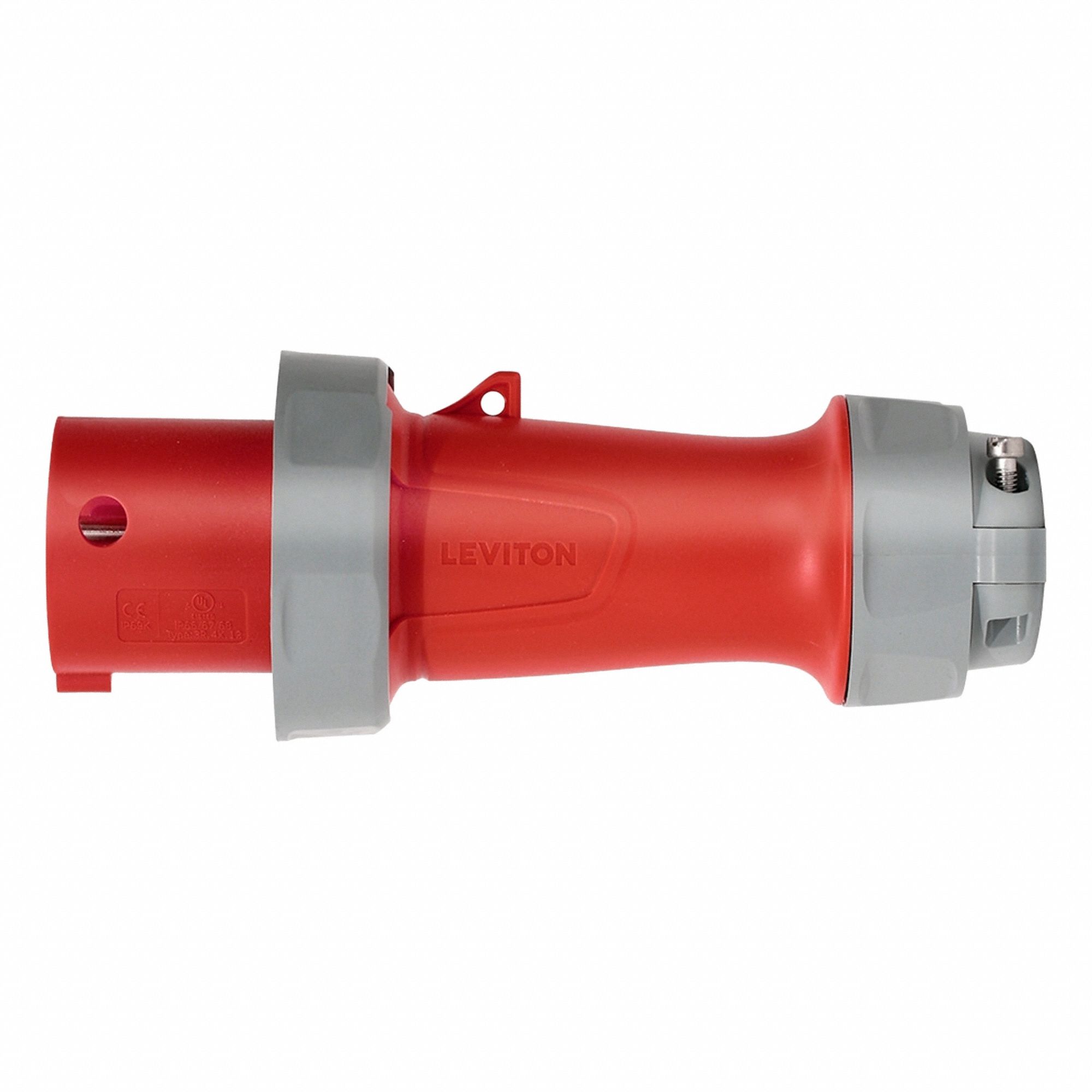 60 A, 480V AC, Pin and Sleeve Plug - 860FA6|360P7WLEV - Grainger