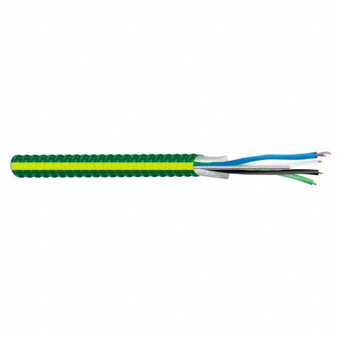 SOUTHWIRE, 12 AWG, 2 Conductors, Metal Clad Cable - 829R70|59812902 ...