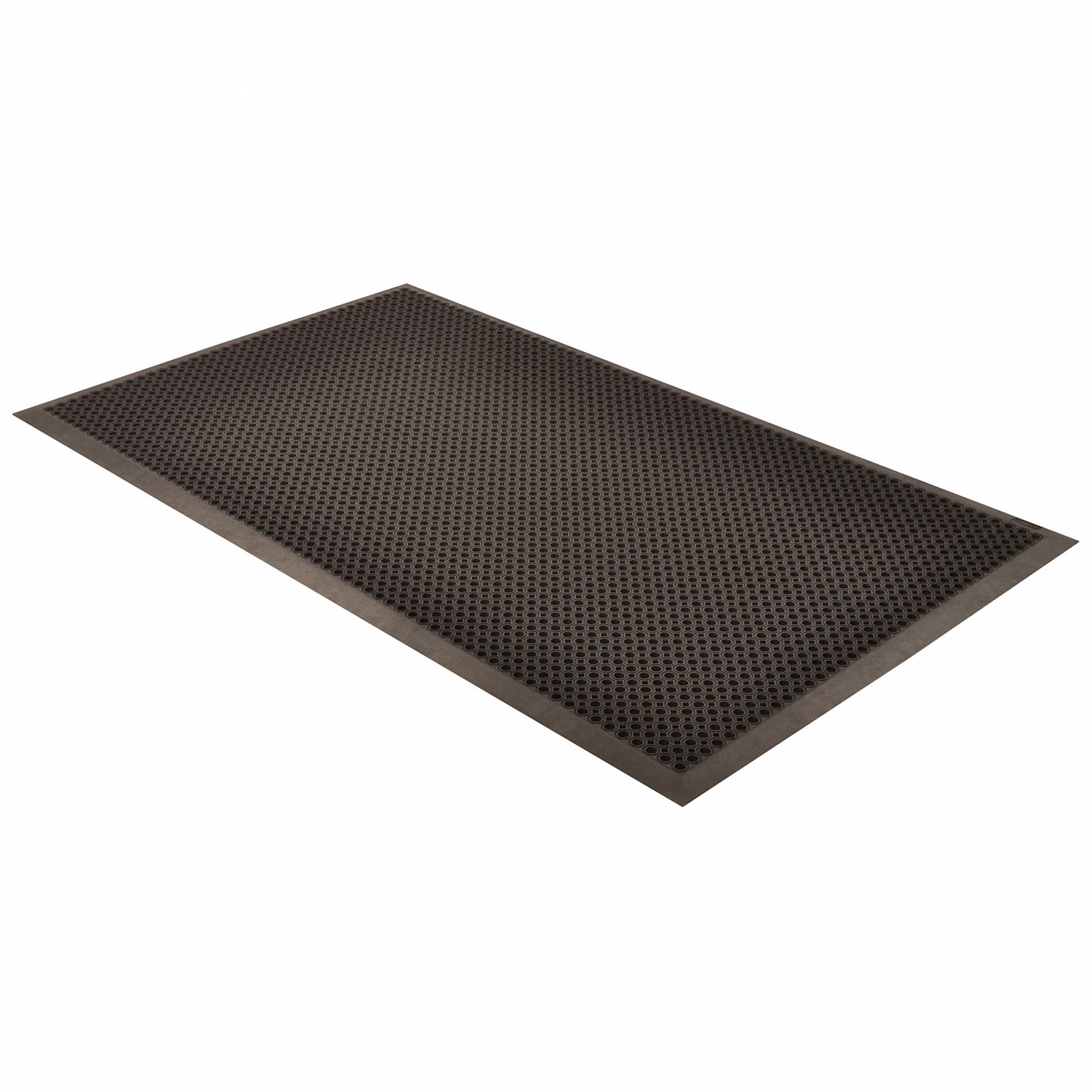 NOTRAX Entrance Mat: Smooth Top Drainage, Outdoor, Heavy, 4 ft x 6 ft ...