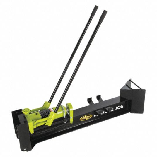 Manual Log Splitter,10 Ton - Grainger