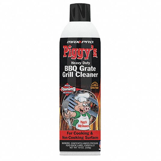 Piggys BBQ,Grate Grill Cleaner,19 oz. - Grainger