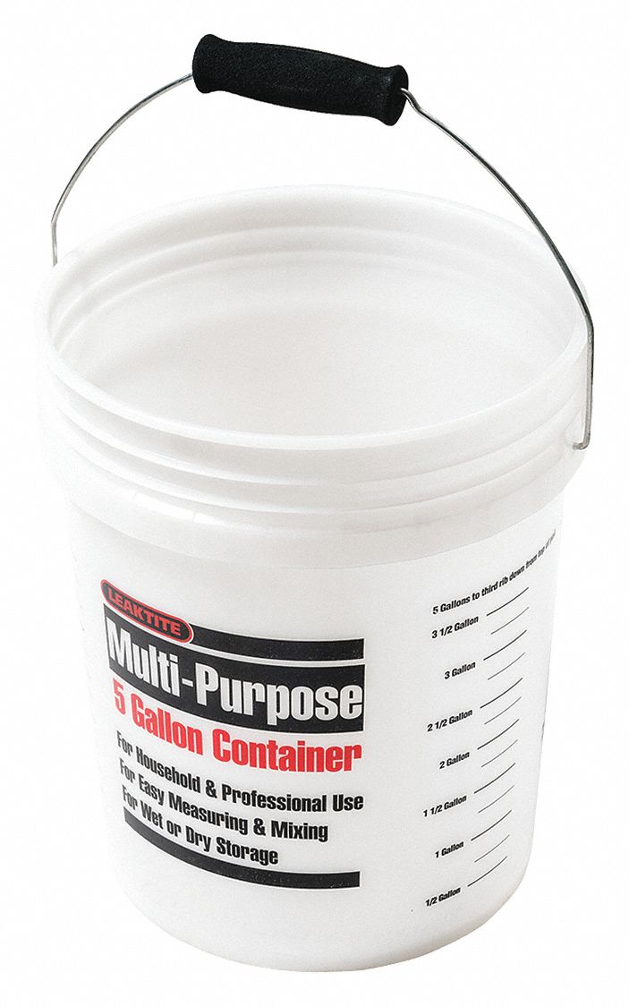 Natural Bucket,Multi-Mix,5 gal. - Grainger