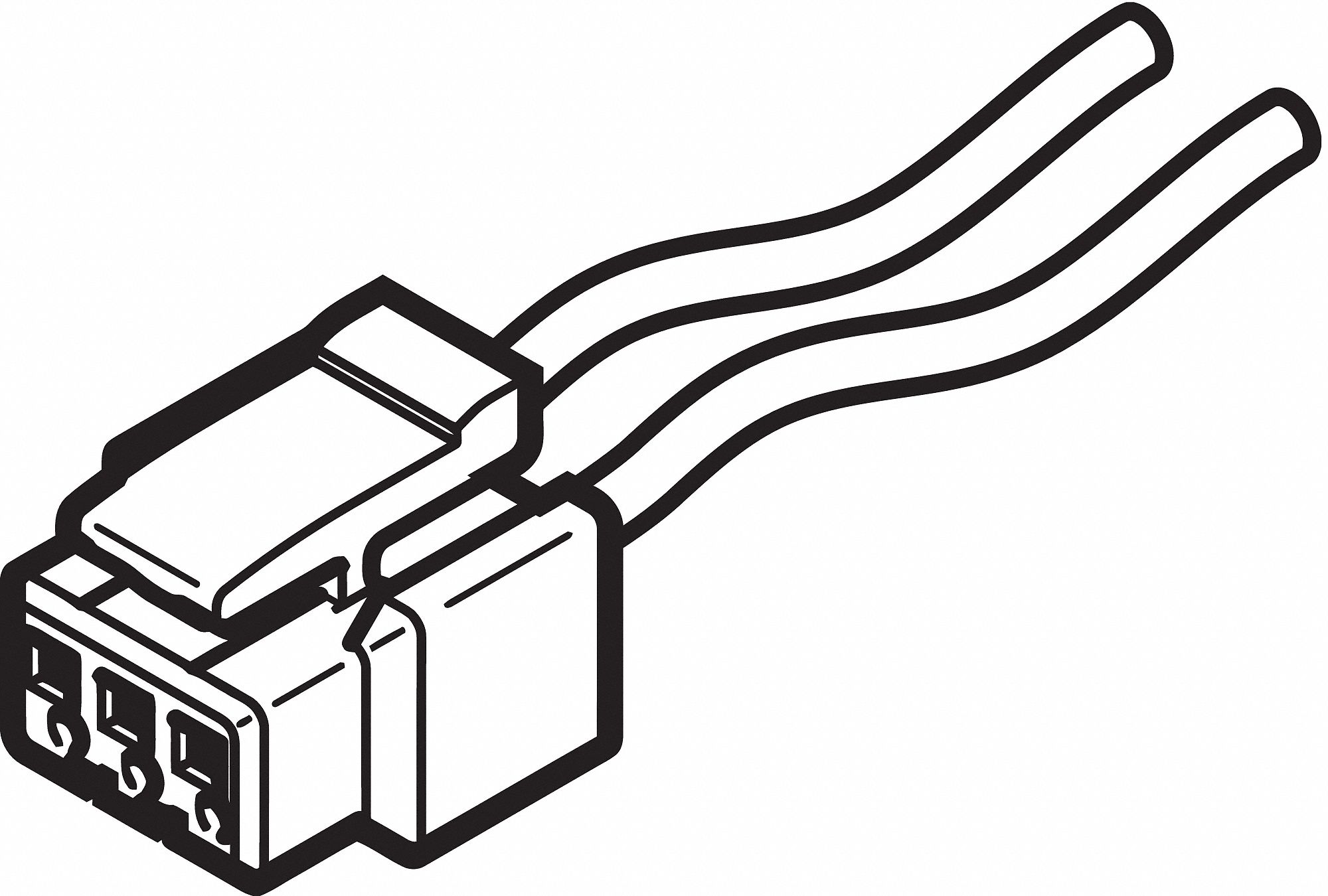 FESTO Conector, H1, Tipo de Terminal Enchufe - 59LH21 | NEBV-H1G2-KN-2. ...