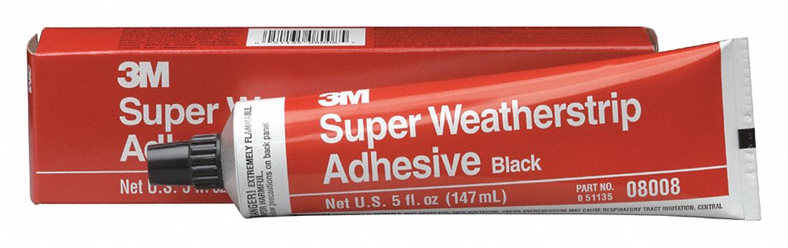 3M Super Weatherstrip Adhesive, 1 oz., PK24 - 59MA30|03602 - Grainger