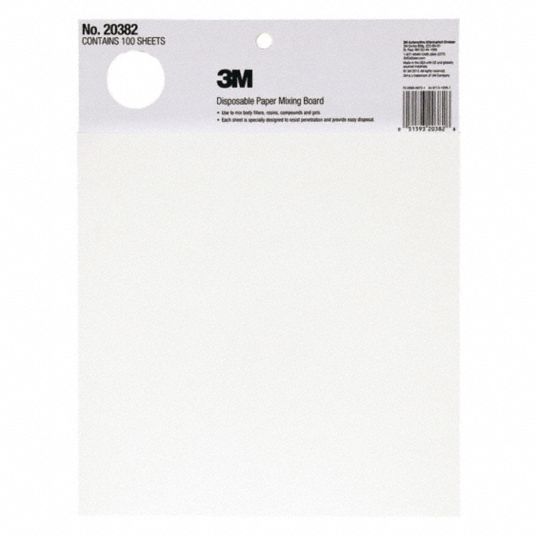 Disposable Paper,Mixing Board,PK12 - Grainger