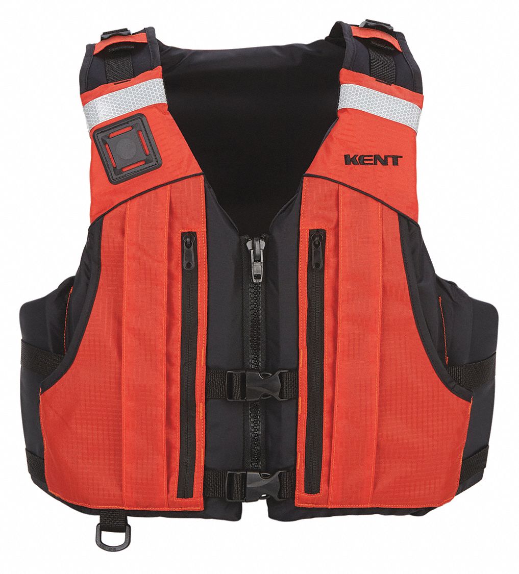 KENT SAFETY, Orange, Level 70, Life Jacket - 59ME61|151400-200-050-23 ...