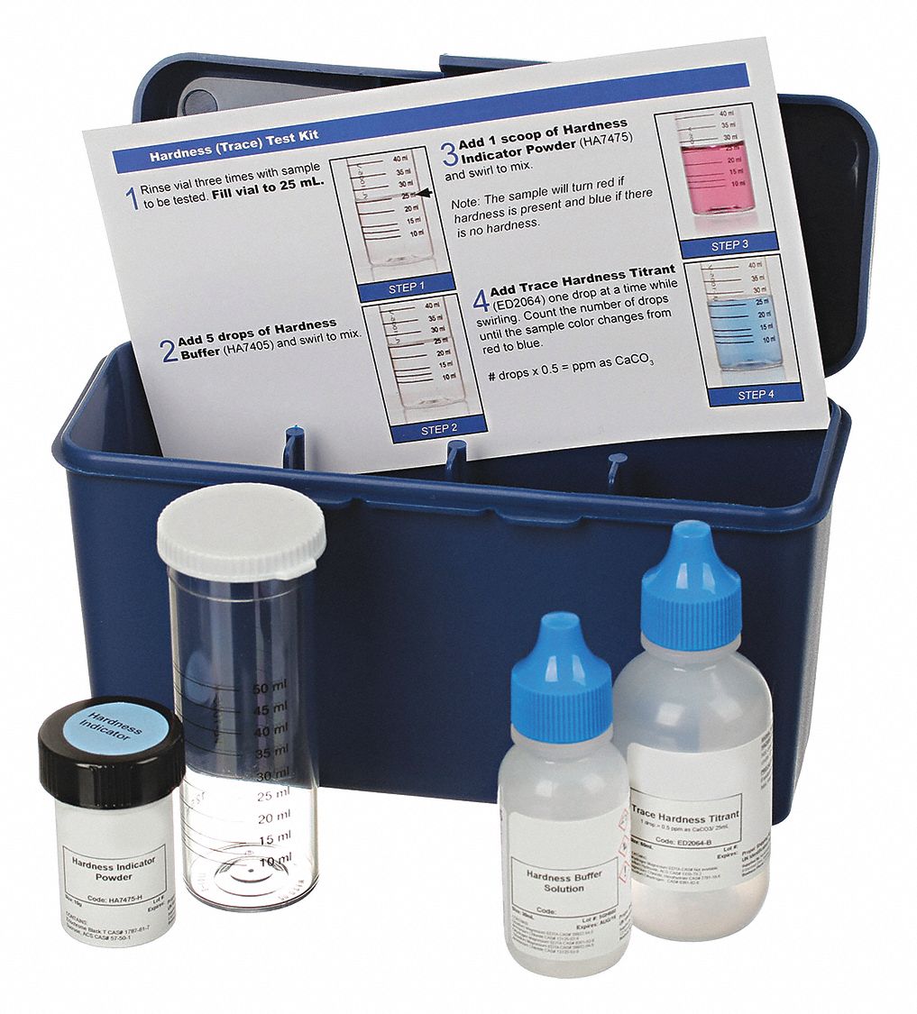 AQUAPHOENIX SCIENTIFIC, Total Hardness, Reagents/Test Vial, Total ...