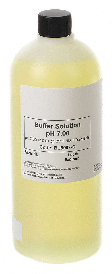 PH 7.00,Calibration Solution,1 L - Grainger