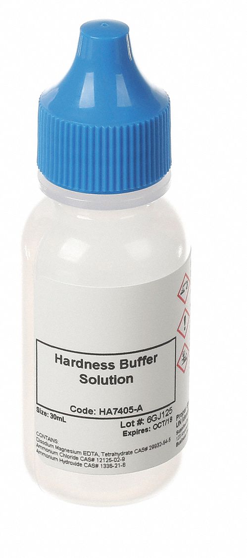 Hardness Buffer Solution,30 mL - Grainger