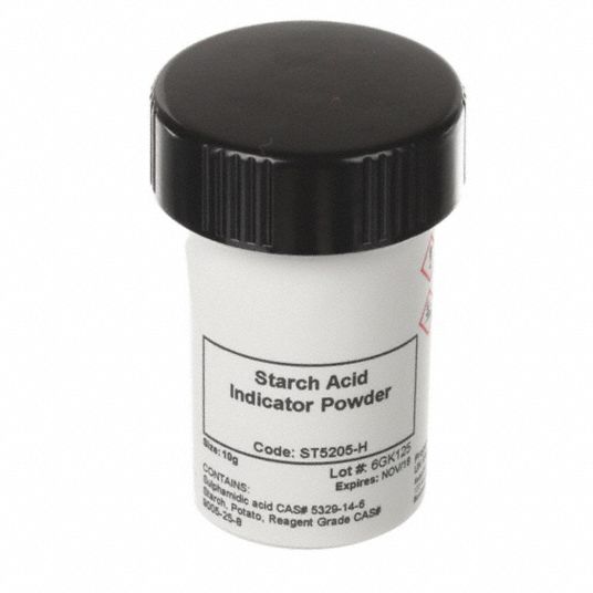 Starch Acid Indicator Powder,10 g - Grainger