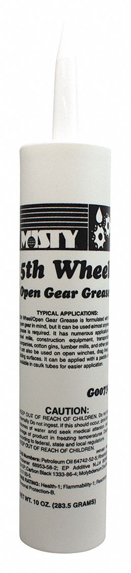 MISTY, Black, Open Gear and 5th Wheel Grease,10oz,PK25 - 59MJ27|1003261 ...