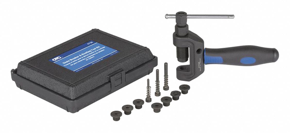 Chain Breaker and Rivet Tool Kit - Grainger