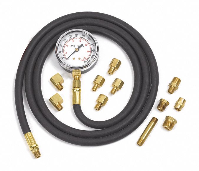 Engine/Auto Trans Oil Pressure Check Kit - Grainger