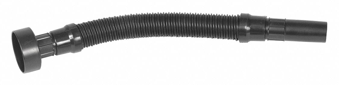 DUSTLESS TECHNOLOGIES, Dustless Vacuum, 18", Black Adapter Hose - 59NK84|D5155 - Grainger