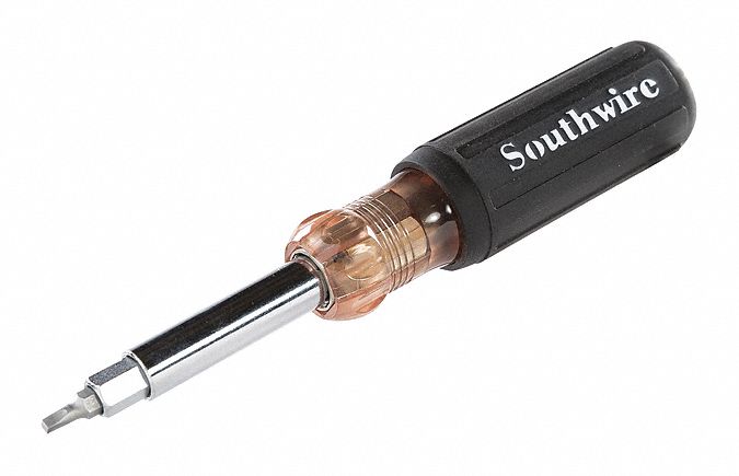 SOUTHWIRE, Screwdriver,12N1,Multibit - 59PA33|59723940 - Grainger