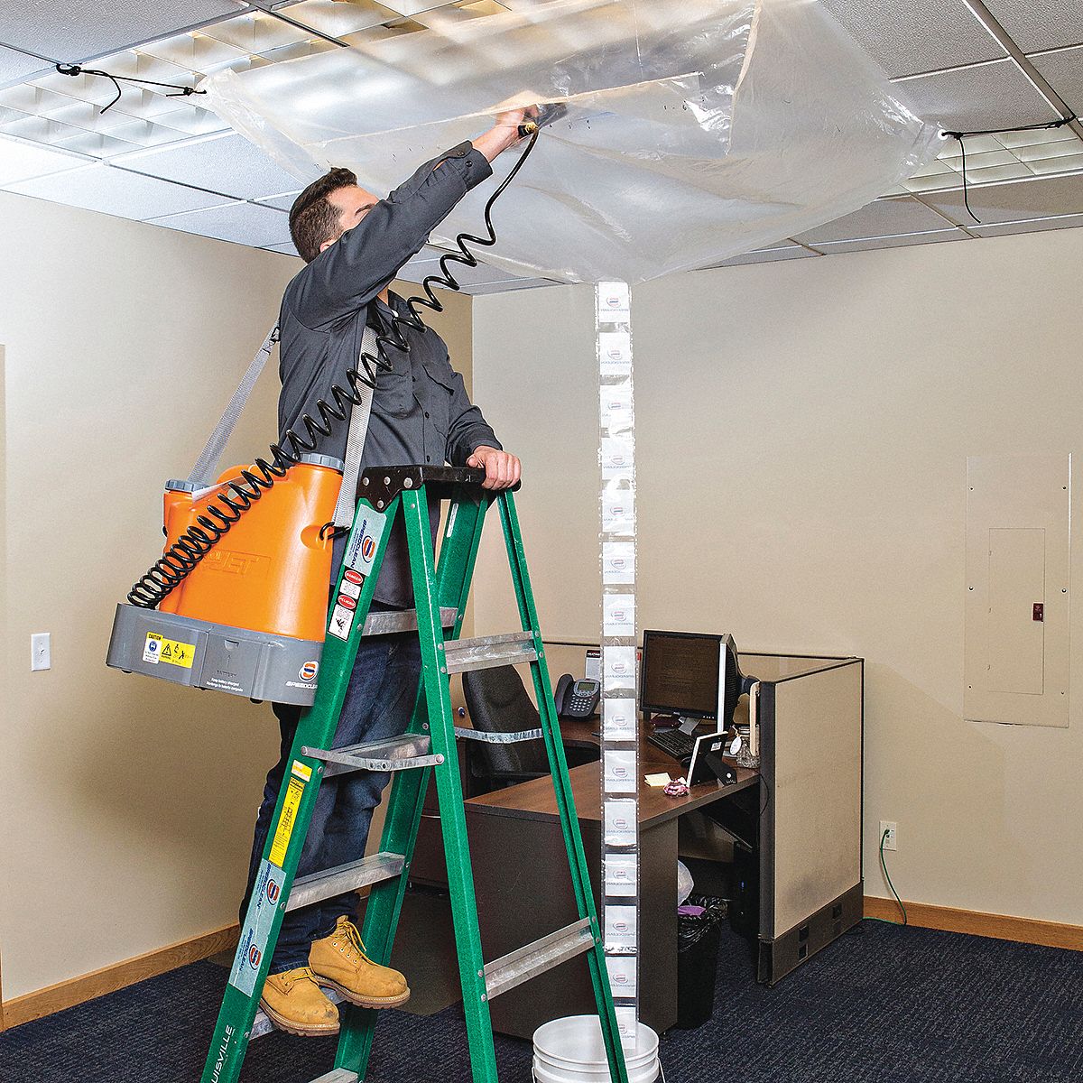 SPEEDCLEAN, Ceiling Cassette Systems, 48 in Wd, Bib - 59PK08|SC-CB ...