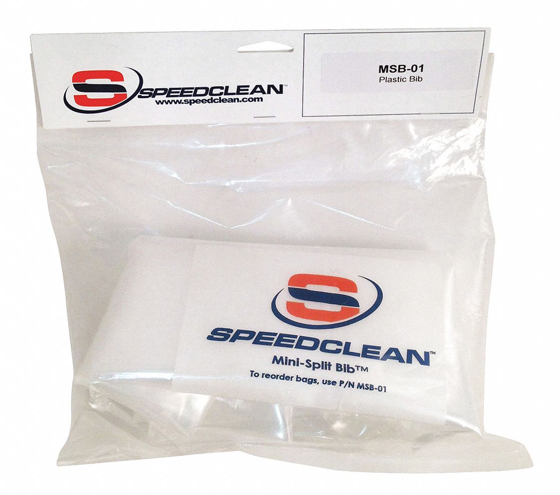SPEEDCLEAN, MSB-01, Mini Split Kit Replacement Bag,36"Lx16"W - 59PK12 ...