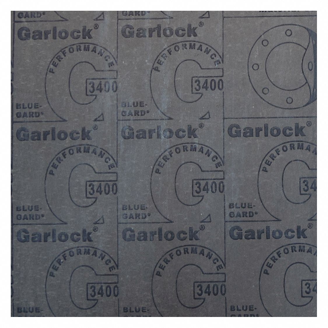 GARLOCK BLUE-GARD, Gasket Sheet,Garlock 3400,30 x 30 x 1/8" - 59PK41 ...
