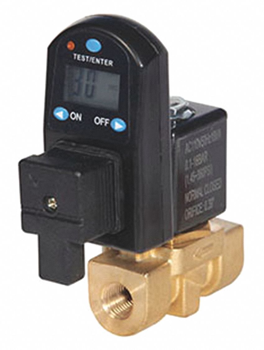 MIDWEST CONTROL, Digital Timer Drain,1/4" FPT - 59PV77|DTDV10-25-230 ...