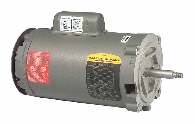 BALDOR, Open Air-Over, 1/2 HP, Jet Pump Motor - 59VY14|JL1303A - Grainger