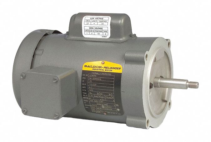 BALDOR, Totally Enclosed Fan-Cooled, Rigid Base Mounting, Jet Pump ...