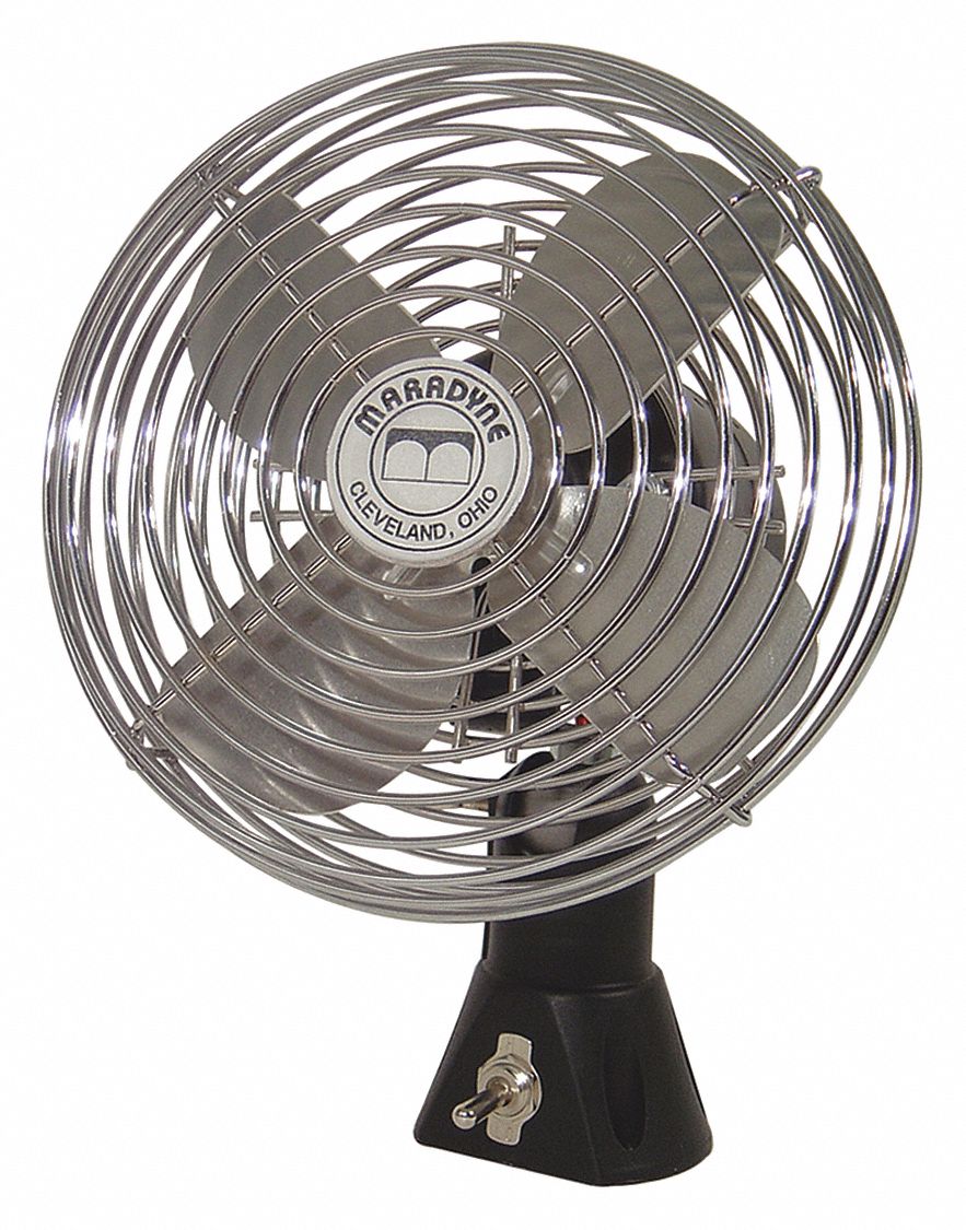 MARADYNE, Ventilation/Defrost Fan,12V,2-Speed - 59XJ80|3200-12V - Grainger