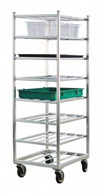 NEW AGE, 8 Shelves, 67 in Overall Ht, Universal Cart - 59YF57|1358 ...