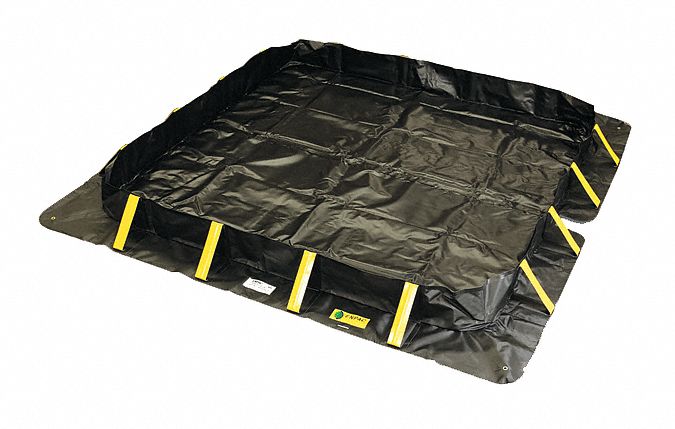 ENPAC, 10 ft x 5 ft x 12 in, 100 gal. to 999 gal., Collapsible ...