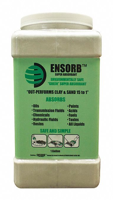 ENPAC, ENSORB Super Absorbent,1 gal. Jug,PK6 - 59YV65|ENP D503CS - Grainger