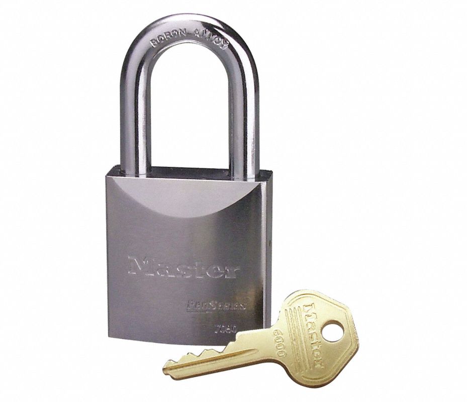 MASTER LOCK Candado de Llave Acero Grillete Abierto 2 llaves - Candados ...