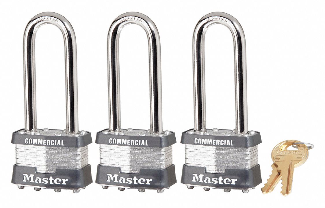 MASTER LOCK Candado de Llave, Acero - Candados de Llave - 59YX46 ...