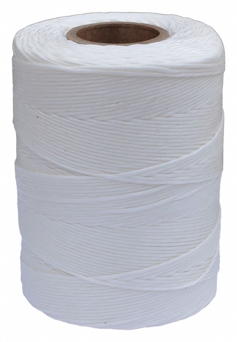 ALL GEAR, Spool, 1,200 ft Overall Lg, Splicing/Wax Twine,8 Ply,1200 ...