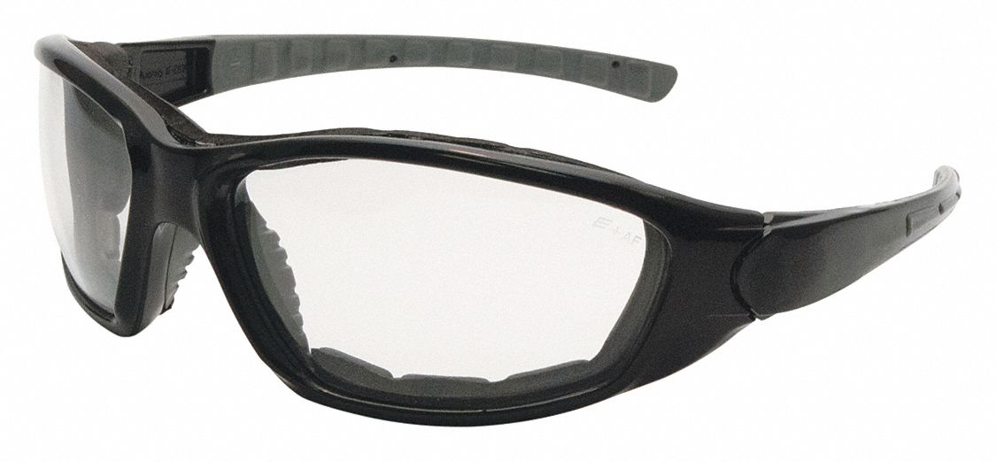 ERB SAFETY, Safety Glasses,Foam Frame,Clr,Anti-Fog - 59ZF35|15410 ...