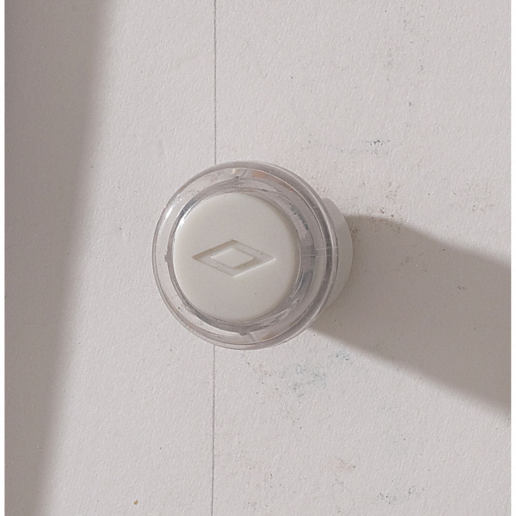 BROAN, PB18LWHCL, Pushbutton,Clear,White Cap,Lighted - 59ZU32|PB18LWHCL - Grainger