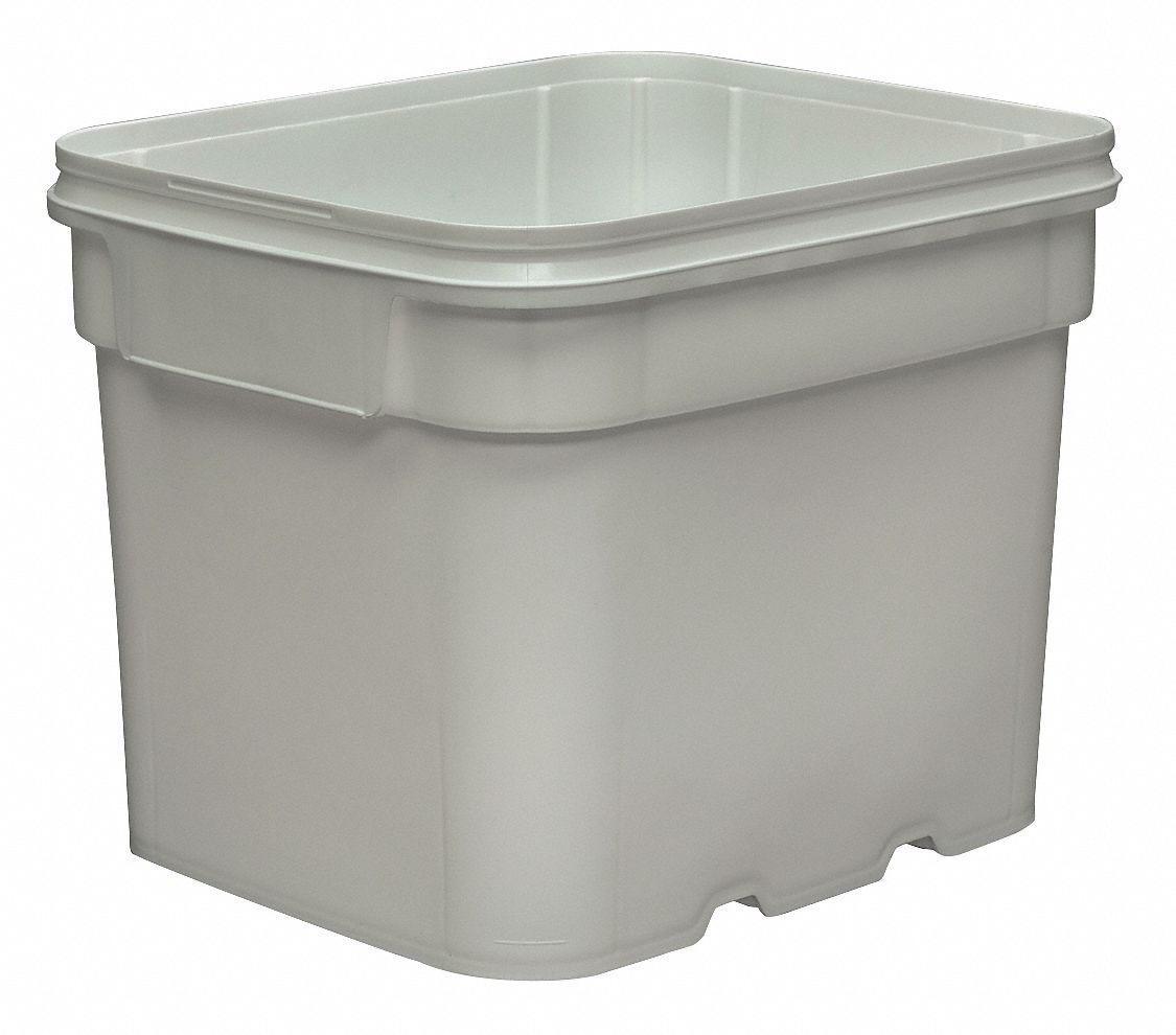 Plastic Container,8 gal. - Grainger