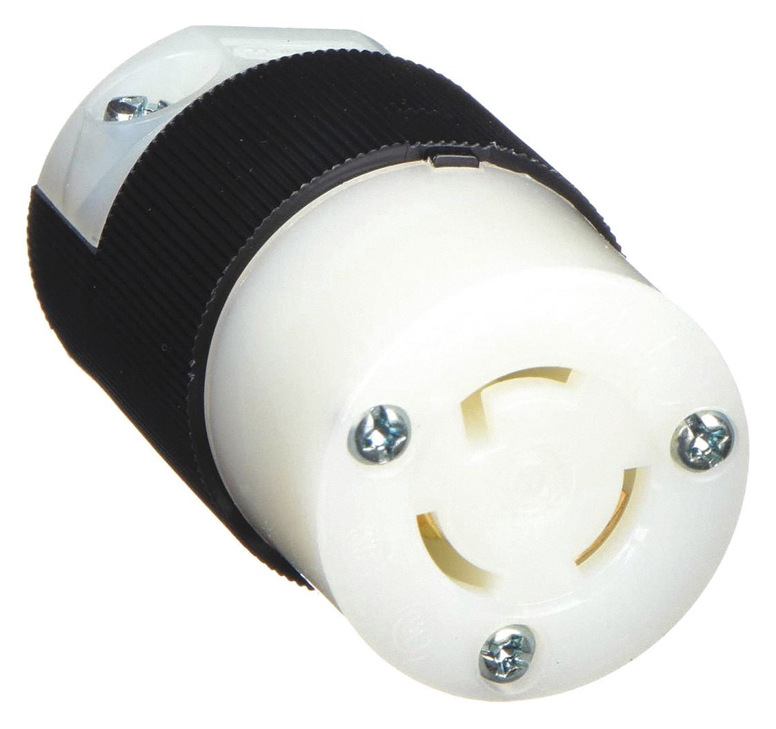 L5-15R, 15 A, Locking Connector - 5A074|HBL4729C - Grainger