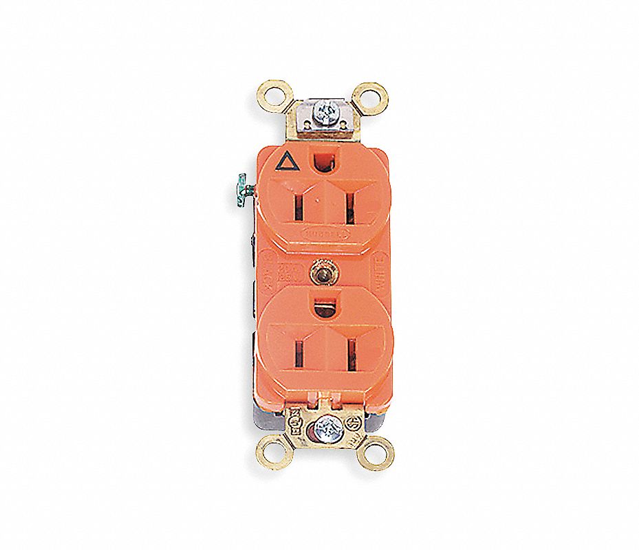 HUBBELL WIRING DEVICE-KELLEMS Receptáculo con Puesto a Tierra Aislado ...