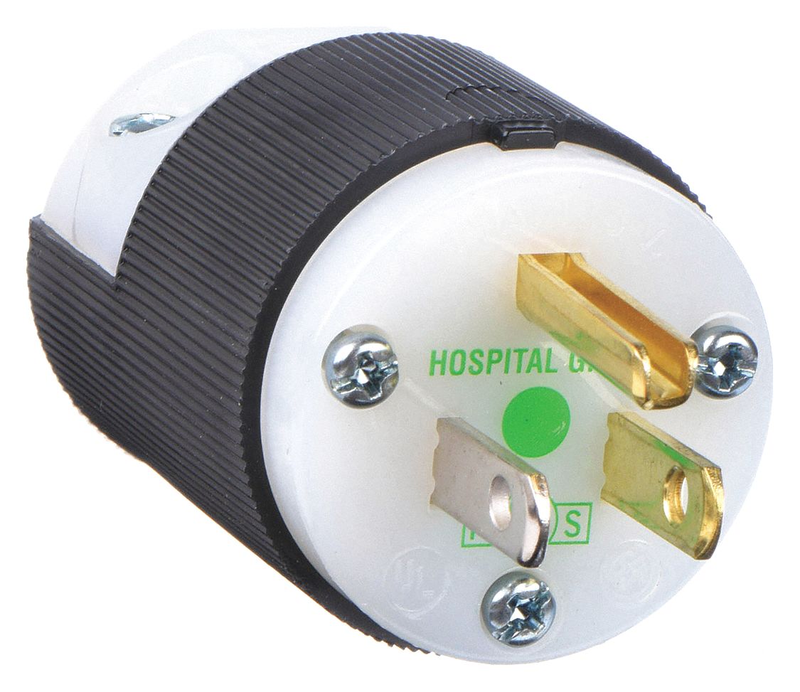 5-15P, 15 A, Straight Blade Plug - 5A076|HBL8215C - Grainger