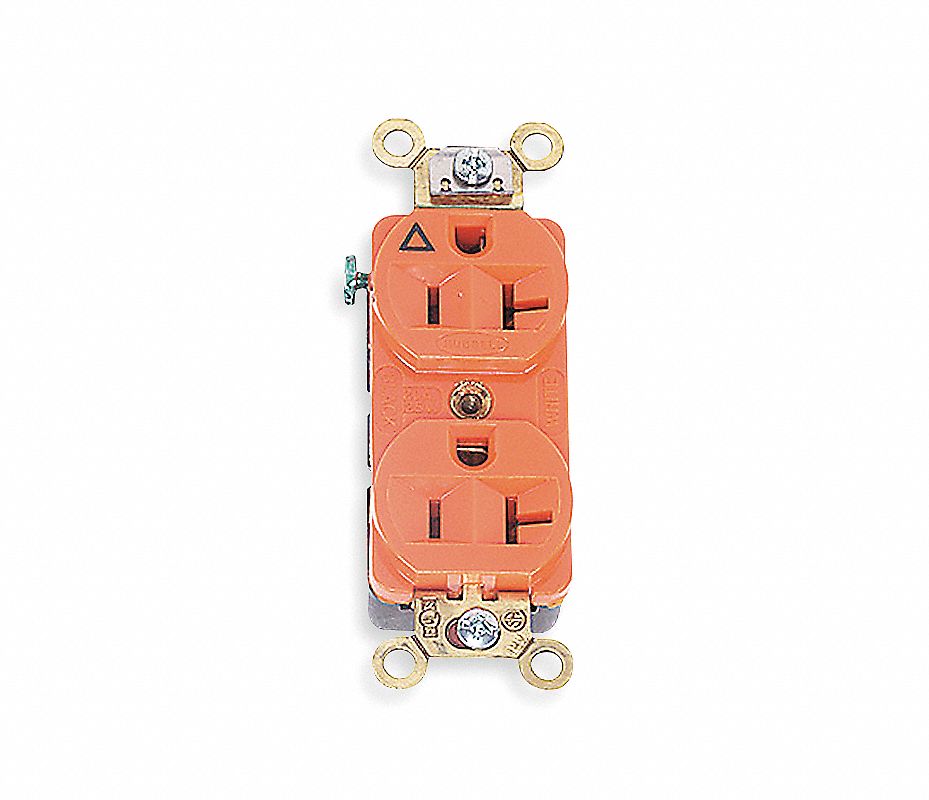HUBBELL WIRING DEVICE-KELLEMS Receptáculo con Puesto a Tierra Aislado ...