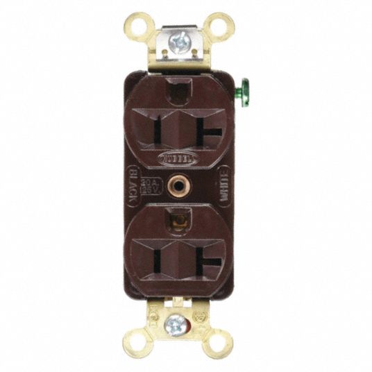 Duplex, 5-20R, Receptacle - 5A085|HBL5352 - Grainger