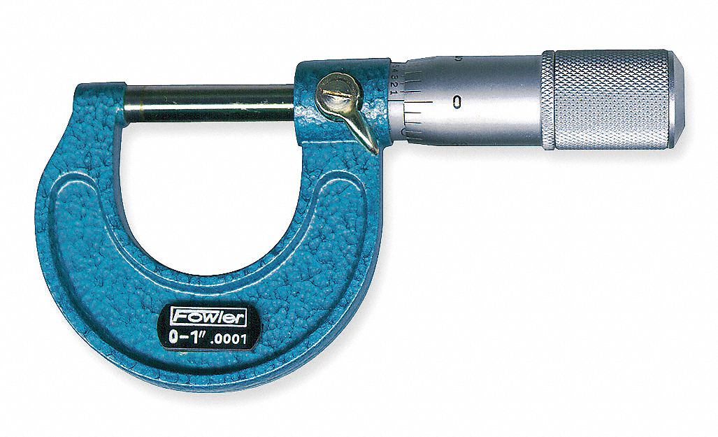 Outside Micrometer, Long Form Calibration Certificate No - Grainger