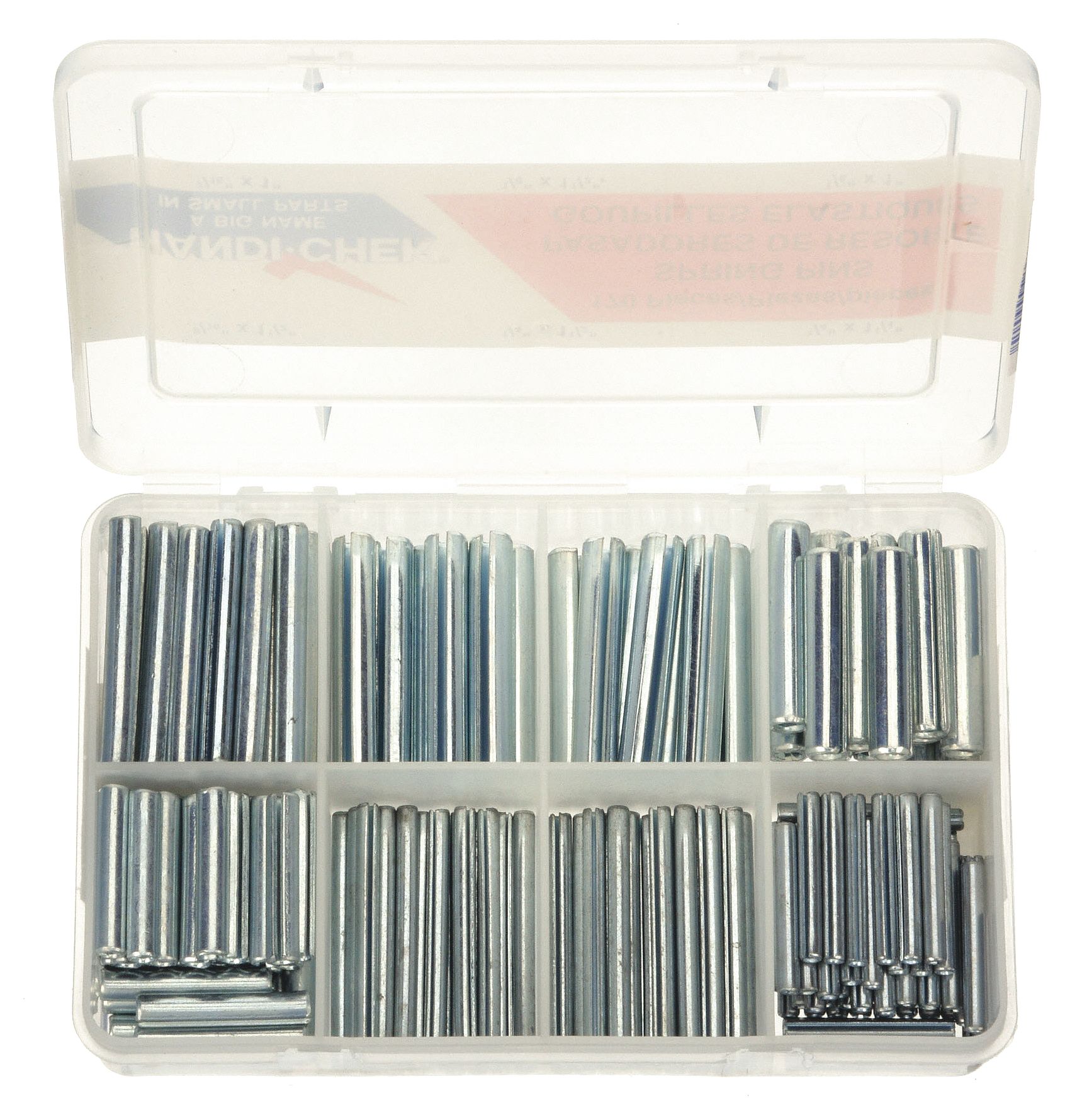 Std, Inch, Pin Assortment,170 pcs,6 Sizes - 5A197|WWG-DISP-SP170 - Grainger