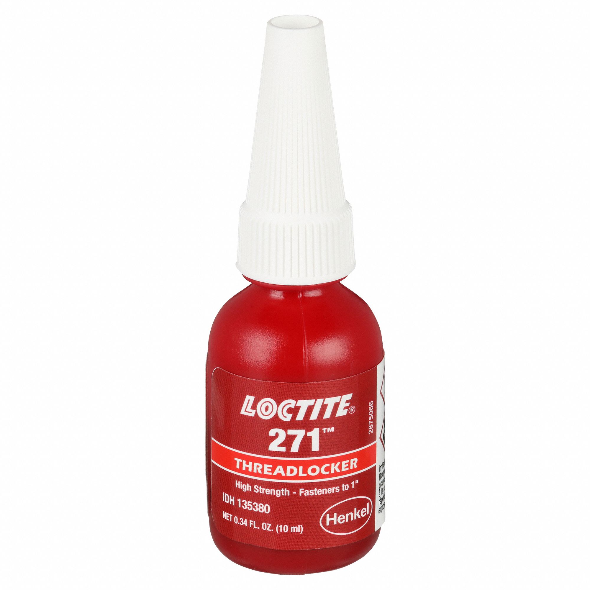 LOCTITE 271 Red High Strength Threadlocker 5A230 135380 Grainger