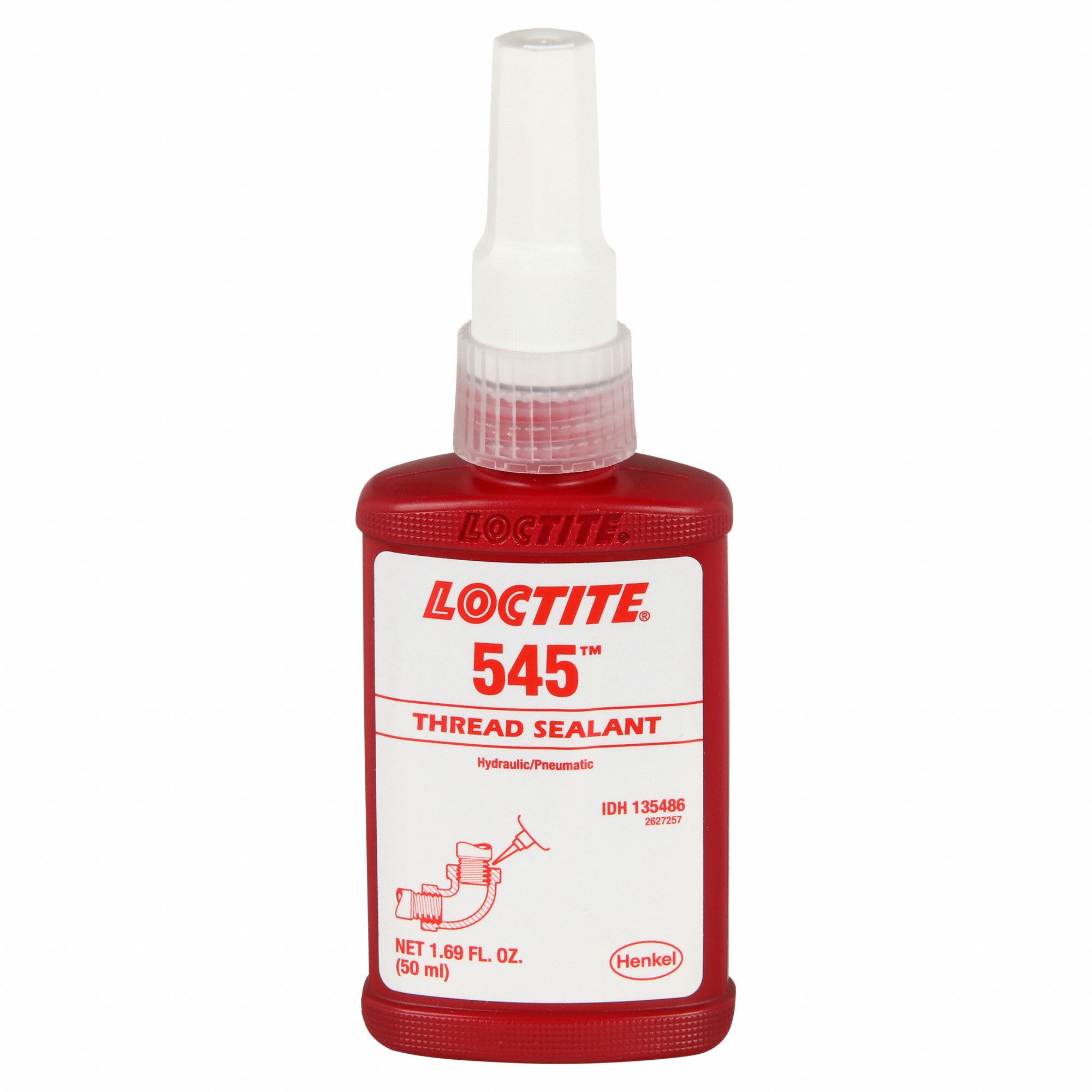 LOCTITE, 545, 1.7 fl oz, Pipe Thread Sealant - 5A237|135486 - Grainger