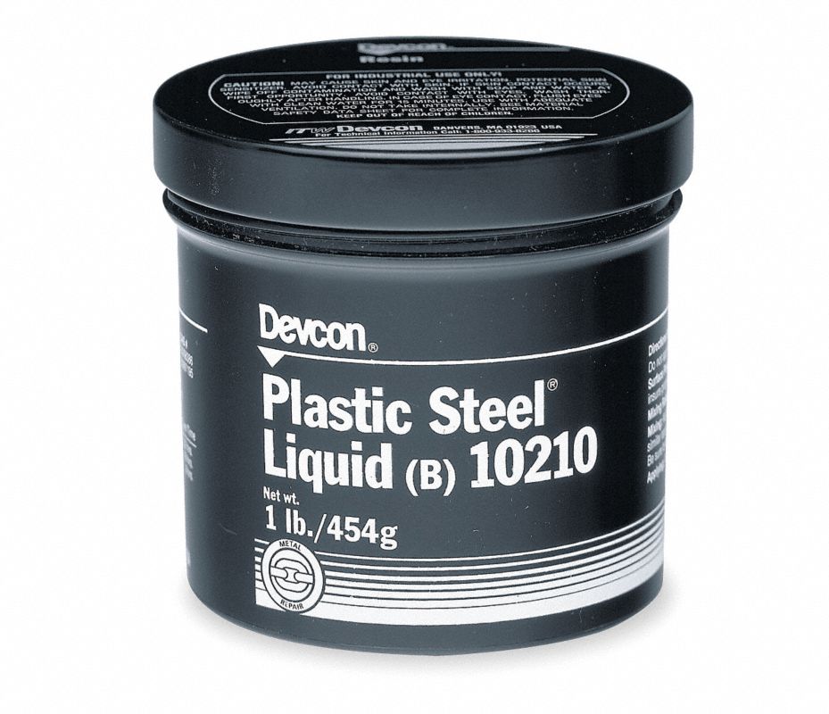 DEVCON Acero Plastico Líquido Lata de 1lb. con Rango de Temperatura de ...